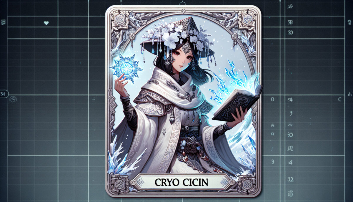 Genshin Impact Cicin Cryo Wizard 【ဒီနေရာကိုနှိပ်ပါ】