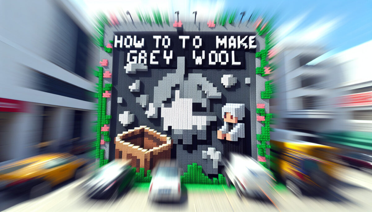 Cómo Hacer Lana Gris En Minecraft【Pulsa Aquí】