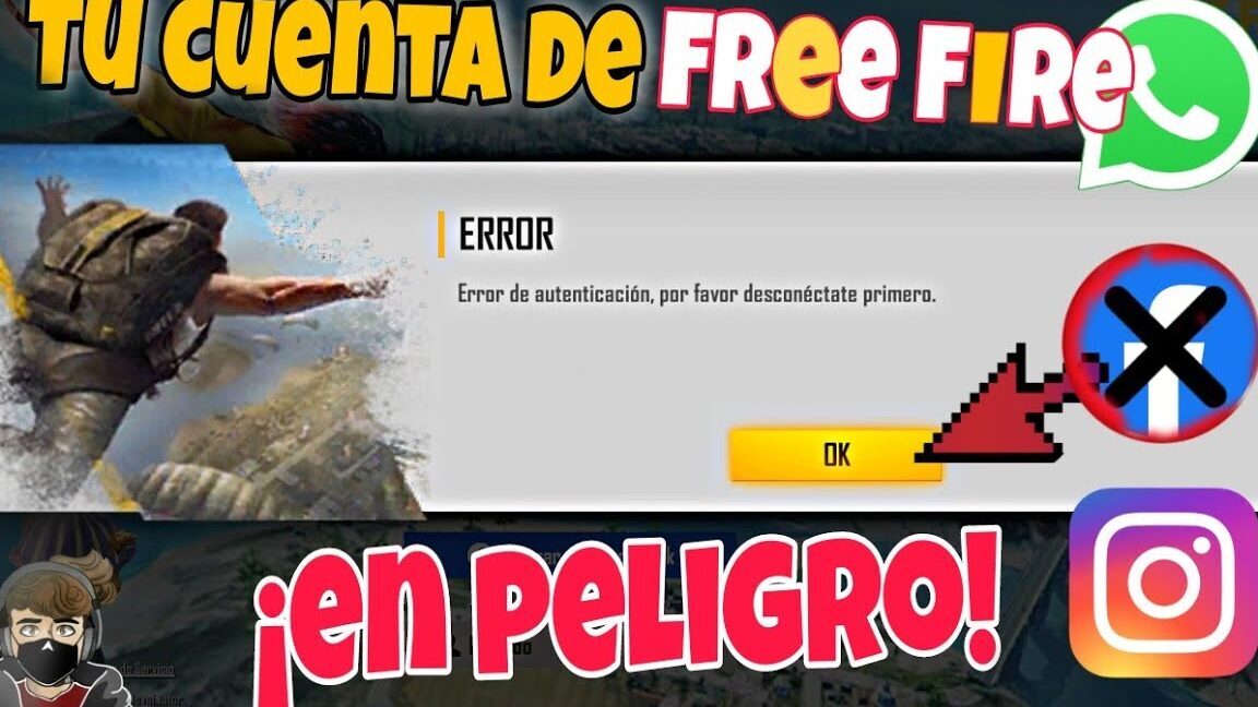 Because in Free Fire I get an Authentication Error, Disconnect First ...